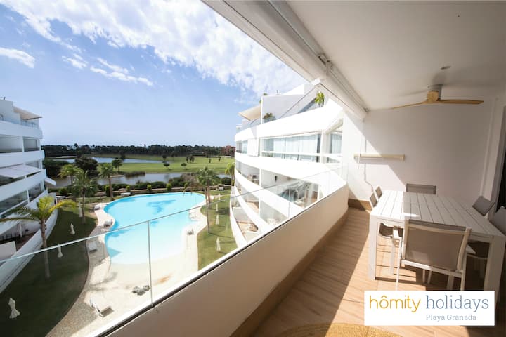Homity Holidays - Apartment + Sea Views Ma-2-p1-3b - Salobreña