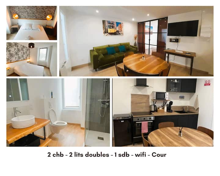 Bryas 2 - Wifi- Cour- 2chb - Châteauroux