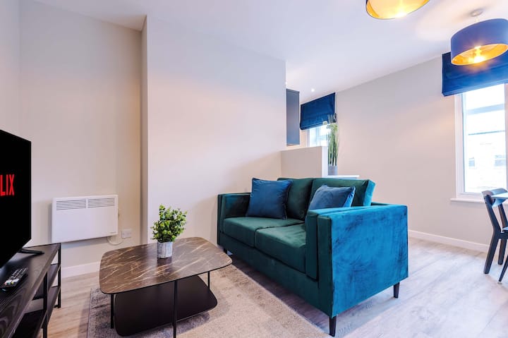 Elysée Suites - Modern 1 Bed Flat In Southport - Ormskirk