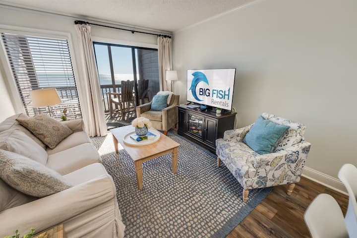 Private Tilghman Beach & Racquet Direct Oceanfront - North Myrtle Beach, SC