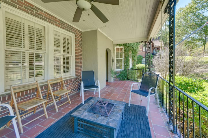 Fire Pit, Large Yard: Midtown Columbus Bungalow! - Columbus, GA