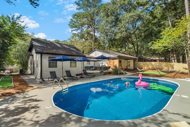Pool |Putt Putt | Theater | Game Room | Ping Pong - Marietta, GA