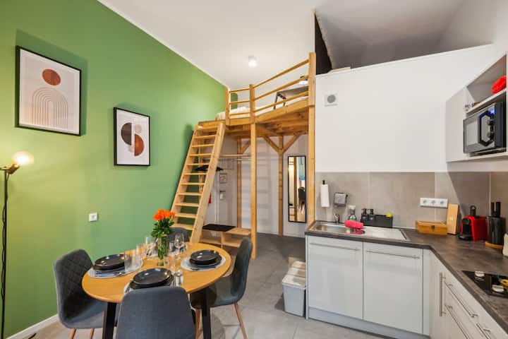 30qm *Design Wow Studio* | City | Ruhig | Hbf 100m - Krefeld