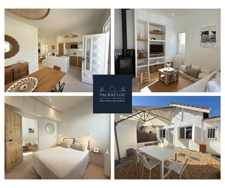 Maison Authentique Inspirée De Cadaqués à Valras - Valras-Plage