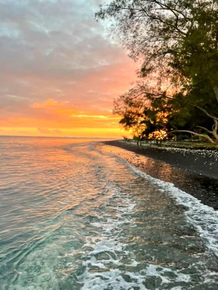 Tahiti - Mango Lodge Hotu - Tahití