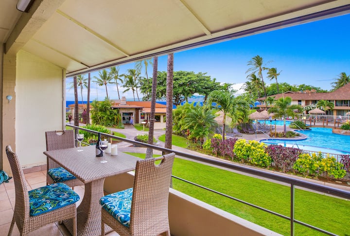 Kaanapali Villas 292 Oceanfront Tropical Retreat - Lahaina, HI