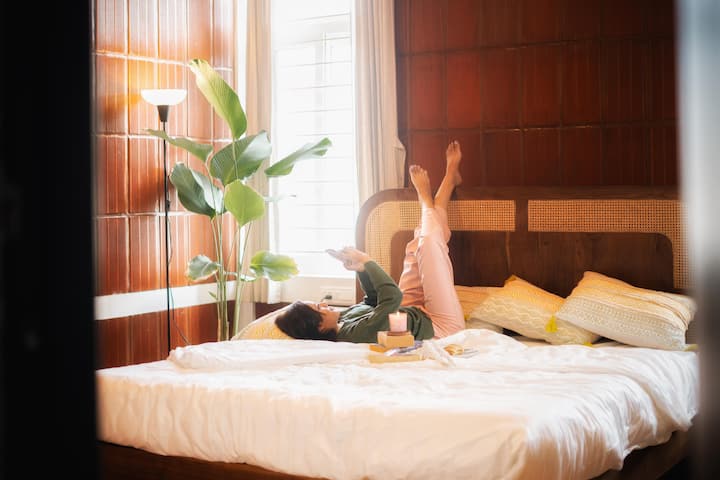 Luxury Cozy 3bhk With Courtyard In Hsr Layout - Bengaluru