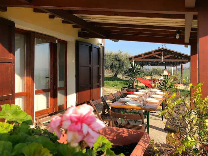 La Quercia In Historic Farmhouse W Swimming Pool - Senigallia