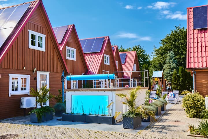 Bungalow Mit Terrasse - Rewal