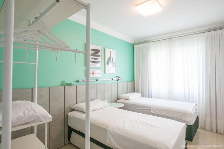 E204 - Barbecue, Gym, And Game Room - Bombinhas