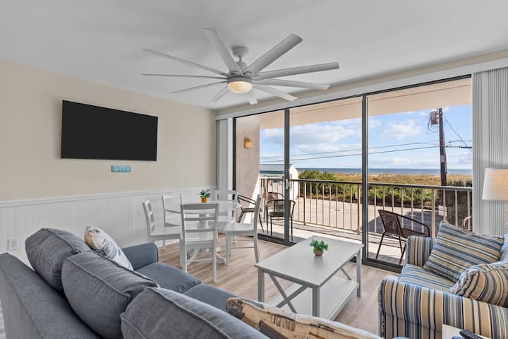 Paradise Towers #104 | Ocean Views, Pool Access - Carolina Beach, NC