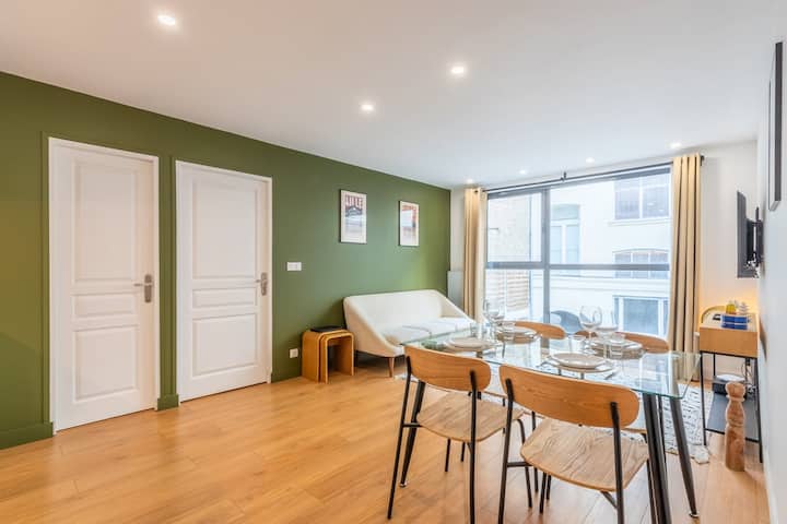 Appart 2 Chambres Proche Vieux Lille - Lille