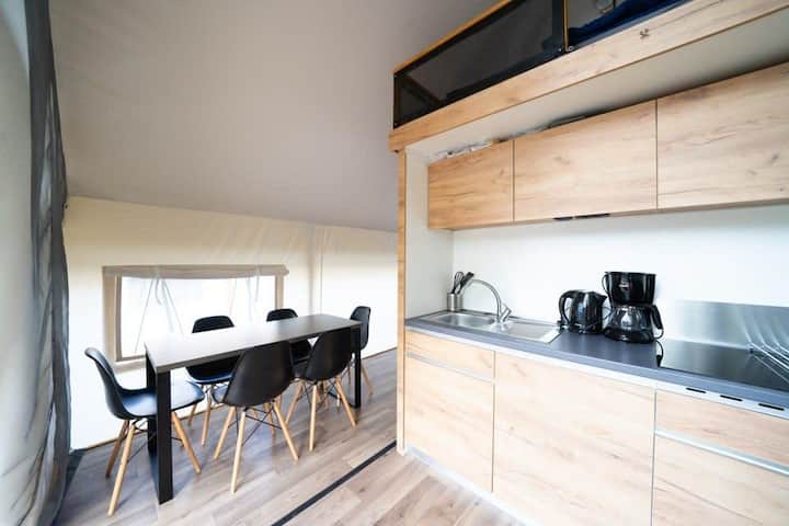 Glampingtent 6 | Europarcs De Wije Werelt - Wageningen