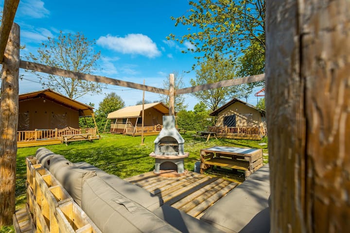 Glampingtent Kompact 2 | Europarcs Molengroet - Schoorl