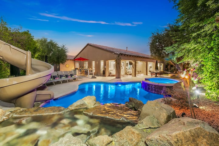 Rare Gem: Pool, Spa, Game Room, Fire Table! - Indio, CA