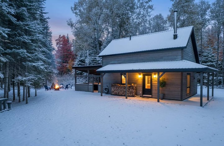 Spa Et Forêt | Chalet Des Pins Rouge - Quebec