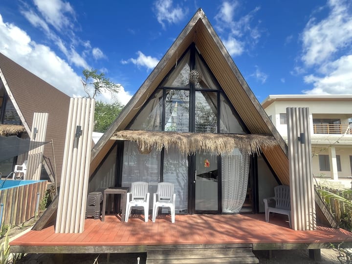 Villa 1- Non-ac; Beachfront - Sipalay