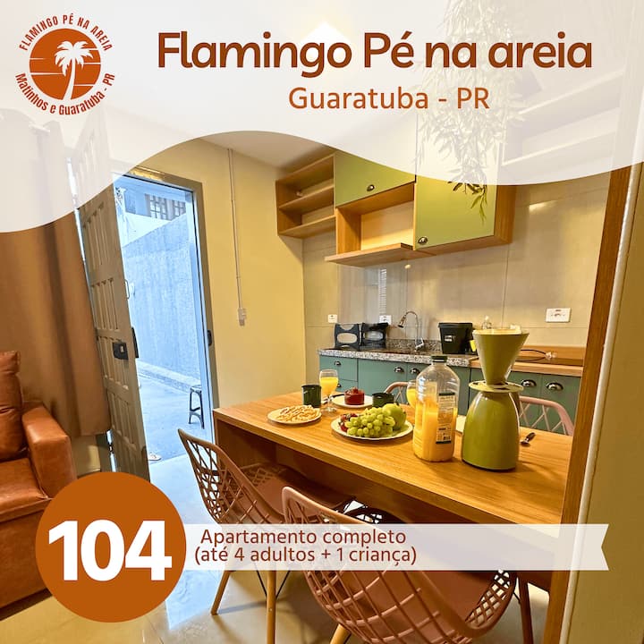 Flamingo Guaratuba 104 - 100m Da Praia - Térreo - Guaratuba