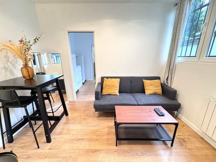 Apt 1 Chambre - Proche Paris - Metro 10 Min - Vincennes