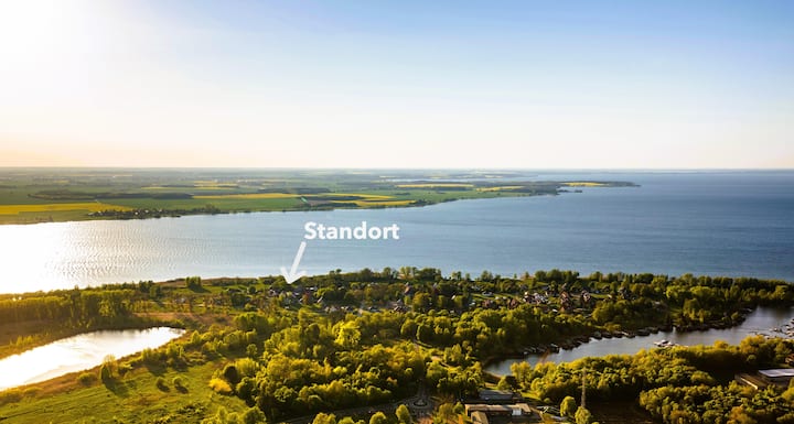Gemütliche Ferienhütte Am See Mit Großem Garten - Mecklenburgische Seenplatte