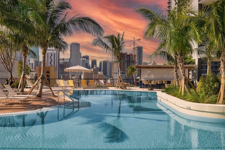 Modern  1br Apartment With Pool - Miami