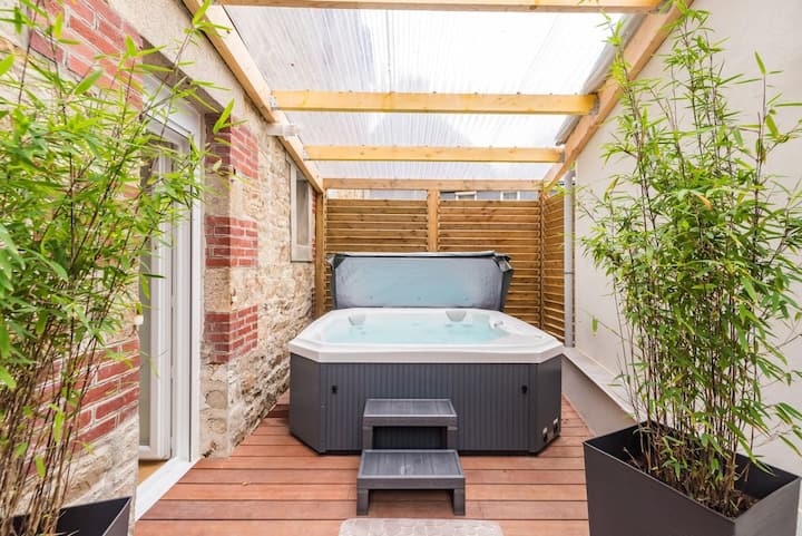 Charmant Duplex Avec Jacuzzi, Guingamp Centre - Guingamp