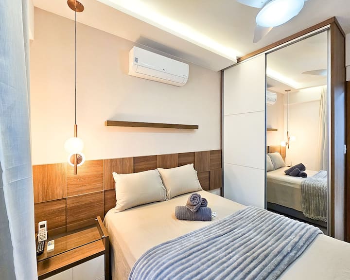 Nosso Apê Estrela Sul: Quarto/sala | Ac | Garagem - Juiz de Fora
