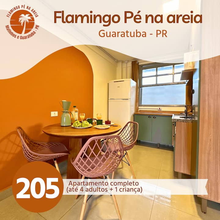Flamingo Guaratuba 205 - 100m Da Praia - Vista Jar - Guaratuba