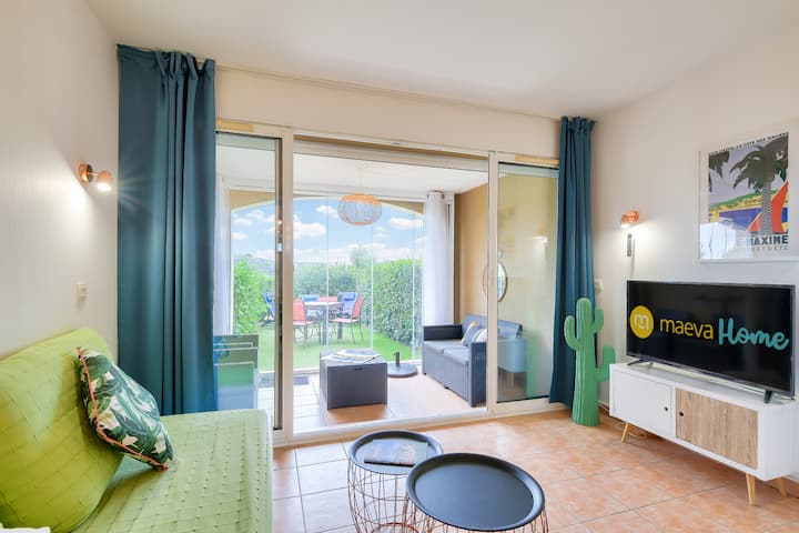 Appartement Avec Jardin 2 Pièces 4 Personnes - Pr - Sainte-Maxime
