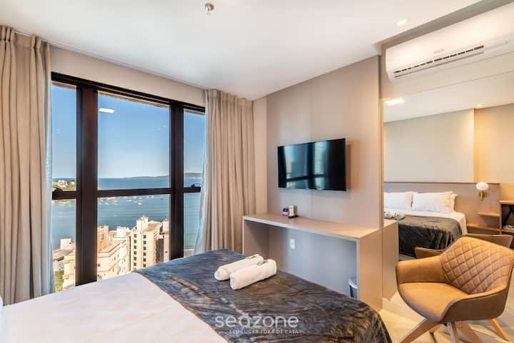 Sea View Studio 280m To Beach Mhfa2007 - Itapema