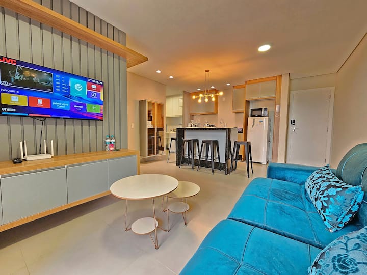 Apt Novo 1 Min Centro Linda Vista Garagem Elevador - Foz do Iguaçu