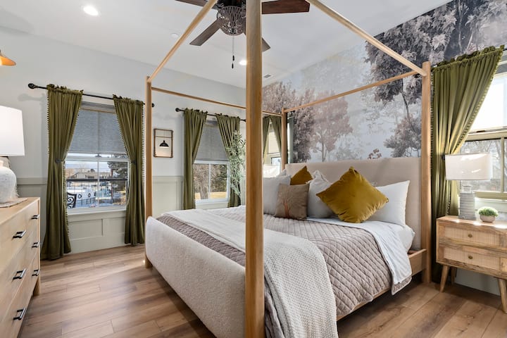 The Oak Room | 2br/2ba Mountain Loft In Midway - Midway, UT