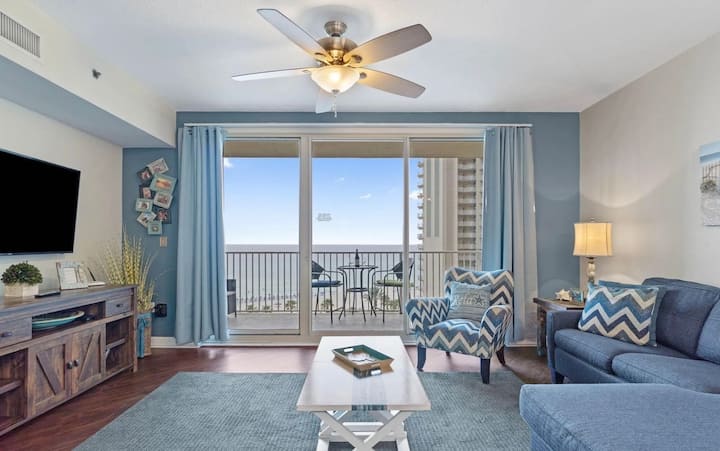 Panama Paradise 819–gulf Views–sleeps 8 - Panama City Beach, FL