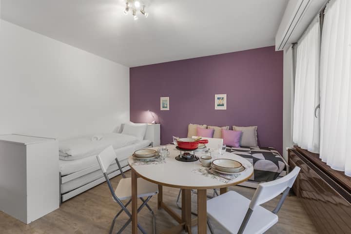 Crans-montana • Studio 3 Pers • Balcon • Bus - Sierre
