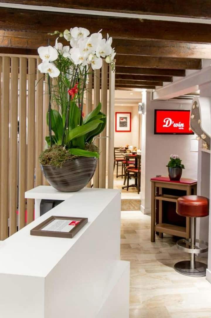 D'win Hotel - Classic Double Room - Paris