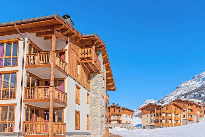 Au Pied Des Pistes | Vue Imprenable + Piscine - Bessans
