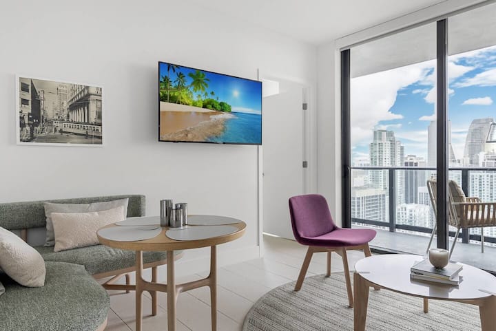 3808 | Apt Next To Kaseya Center W Pool, Spa & Gym - 邁阿密