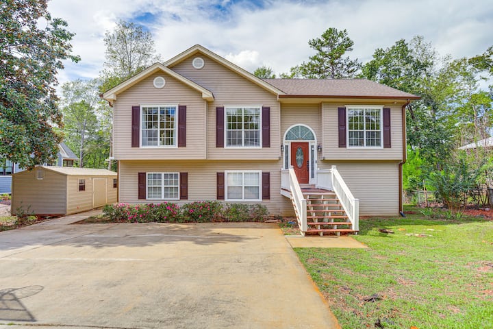 Lakefront Home W/ Private Boat Dock In Murrayville - Dahlonega, GA