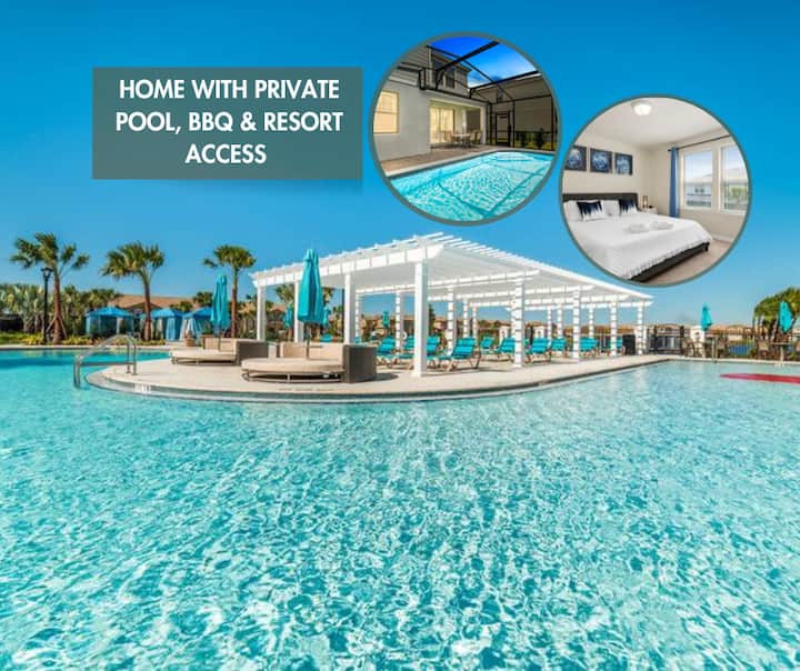 Gated Resort Home W Private Pool, Near Disney - Lake Buena Vista, FL