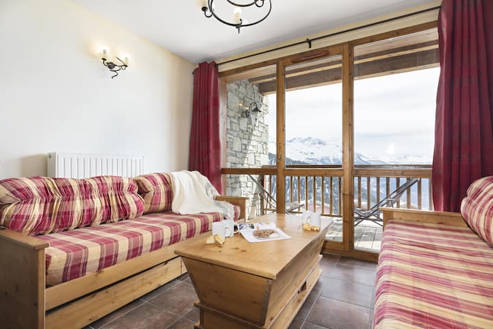 T3 Au Pied Des Pistes | Piscine + Sauna - La Rosière