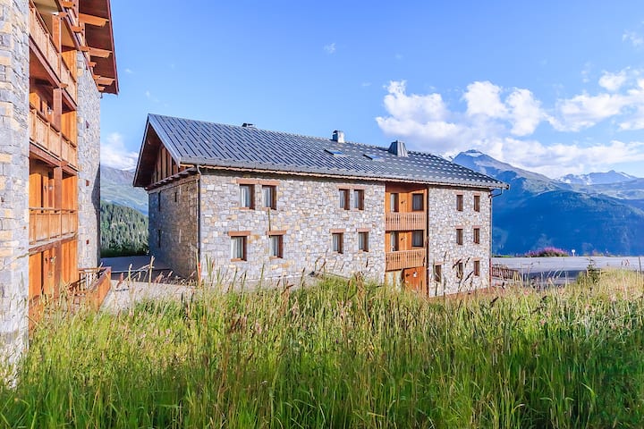 T3 + Cabine Avec Accès Direct Aux Pistes | Piscine - Sainte-Foy-Tarentaise