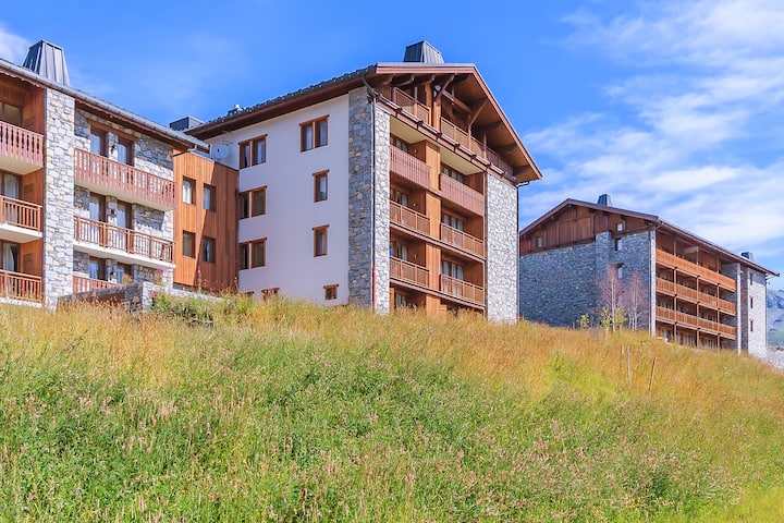 Au Pied Des Pistes | Piscine + Balcon Privé - La Rosière