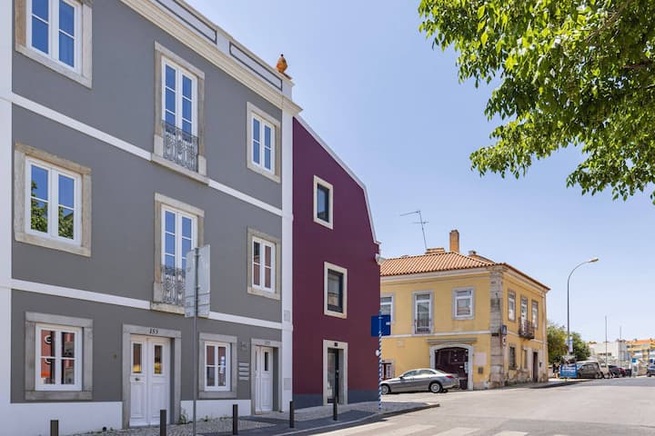 Apartment T1 75m2, Rdc Bedroom And Patio Paço Arco - Oeiras