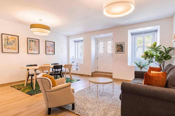 Apartment T1 75m2, Rdc Bedroom And Patio Paço Arco - Porto Salvo