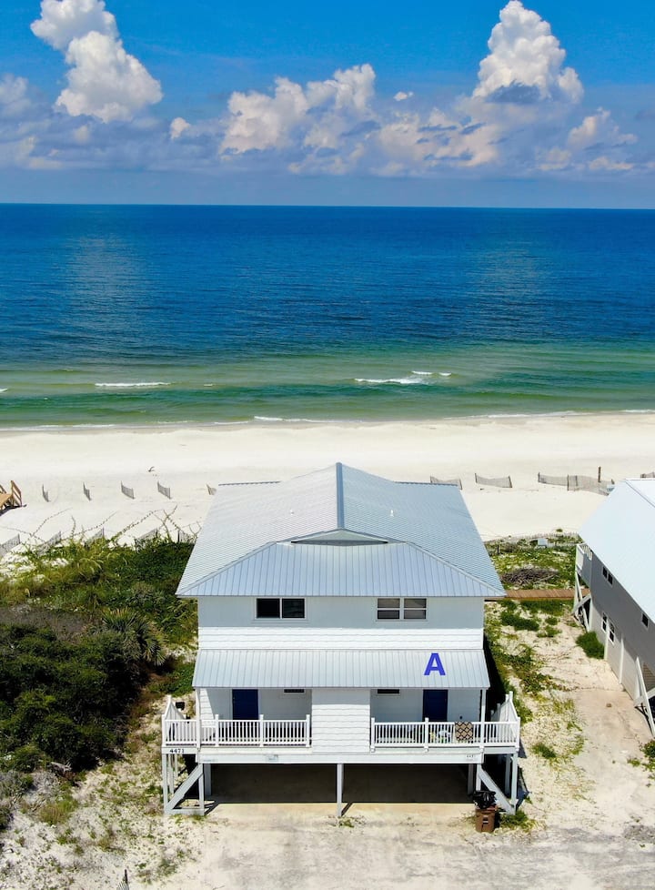 Shells A Gulf Front Duplex Steps To Beach - Cape San Blas, FL