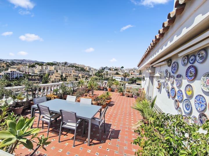 Riviera-sun All Day-40m2terrace-3bed-2bath-pool - Calahonda