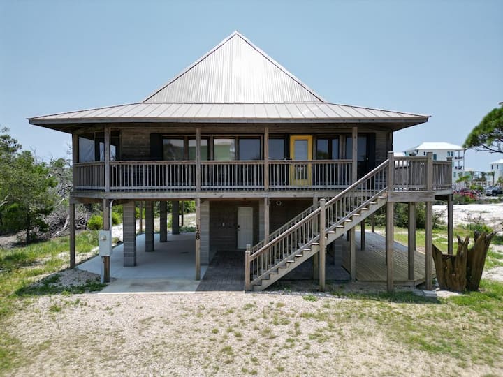Stargazer Gulfside Short Walk To Beach Access - Cape San Blas, FL