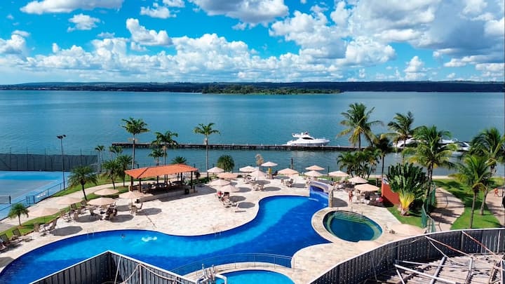Flat 428 Vista Lago 2 Camas Em Brasília - Brasília