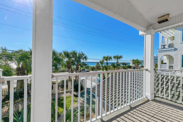 Snowbird Friendly-gulf Views-sunset Breeze - Panama City Beach, FL