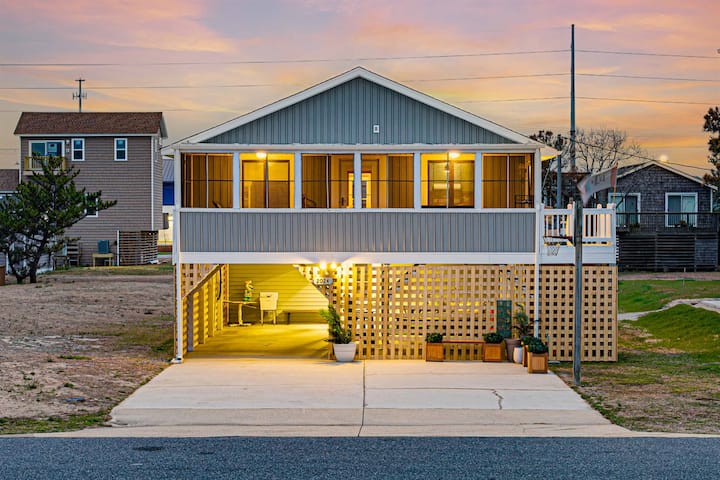 Family Fun!  Steps To Beach - Playroom - Firepit - Kill Devil Hills, NC